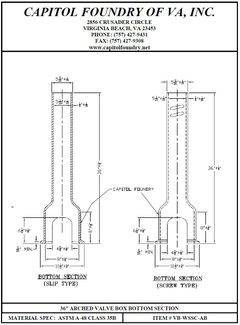 VALVE BOXES & CLEANOUTS - Capitol Foundry of VA, Inc.