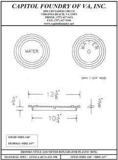 METER BOXES - Capitol Foundry of VA, Inc.