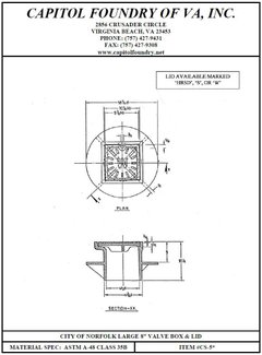 VALVE BOXES & CLEANOUTS - Capitol Foundry of VA, Inc.