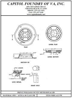 METER BOXES - Capitol Foundry of VA, Inc.