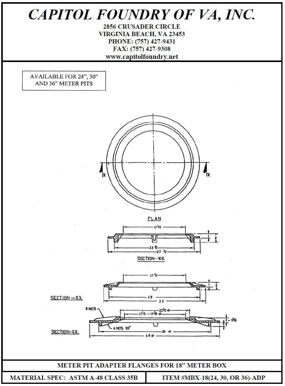 METER BOXES - Capitol Foundry of VA, Inc.